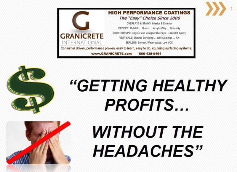 Download Sales & Marketing Training | Granicrete